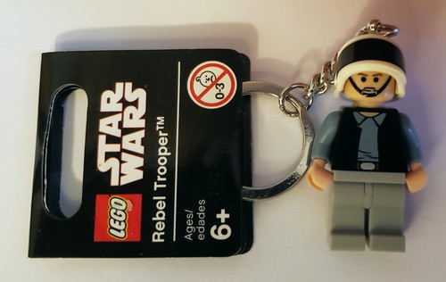 New LEGO Star Wars Rebel Trooper Minifigure Keychain 852348 Key Chain ...