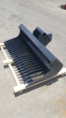 WAIN ROY / TAG 1.25 PIN EXCAVATOR 42" RIDDLE BUCKET / RAKE | eBay