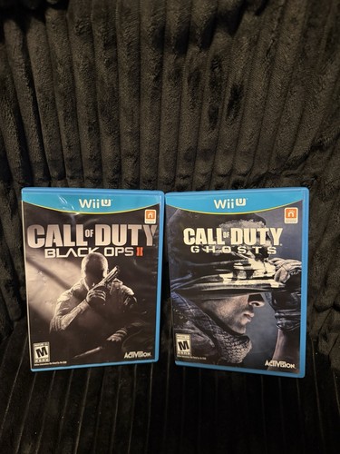 Call of Duty: Black Ops II / Call of duty ghosts Nintendo Wii U bundle ...