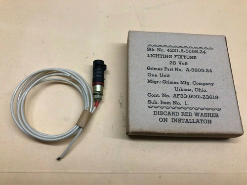 NOS GRIMES 12/24 VOLT PANEL LIGHT P/N: A5605-24 | eBay
