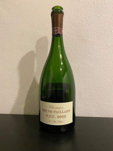 Bruno Paillard Extra Brut N.P.U. Nec Plus Ultra 2002 Empty Bottle 750 ...