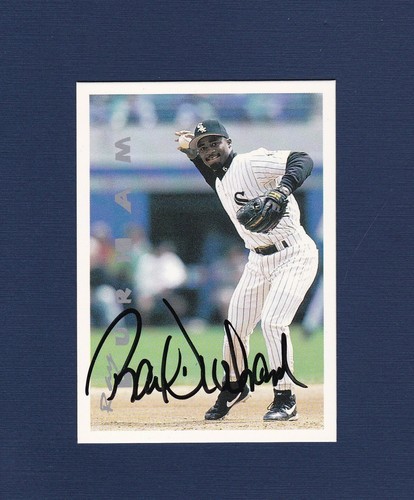 Ray Durham signed Chicago White Sox 1997 Team Issued baseball card | eBay