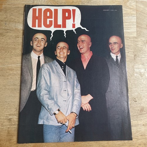 HELP! MAGAZINE - JANUARY 1965 - THE BEATLES - BALD HEADS COVER | eBay