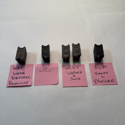 5 Original WW2 M1 Garand Enbloc Clips Stamped W, BLM, S & WEP Lot of 5 ...