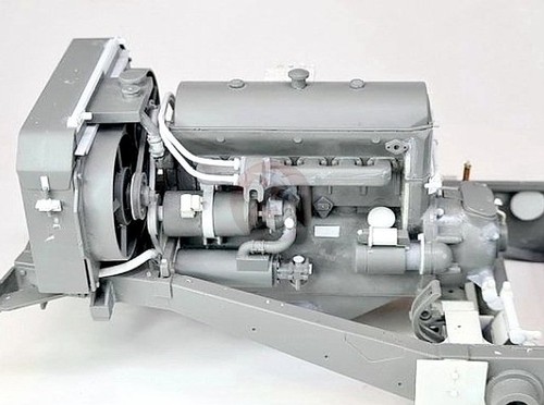 Peddinghaus 1/35 Maybach HL42 Engine & Radiator for Sd.Kfz.250 / Sd.Kfz ...