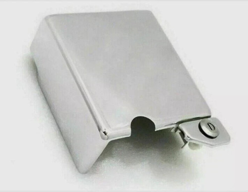 Royal Enfield BATTERY COVER,CHROME & LOCK For BULLET 350/500 & CLASSIC ...