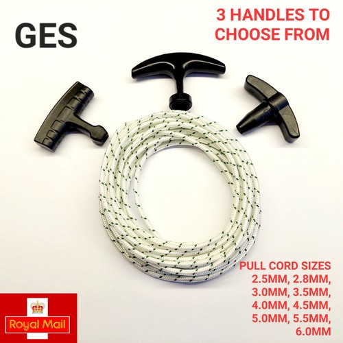 Lawnmower Starter Pull Cord Engine Starter Handle Petrol UK STOCK, FAST ...