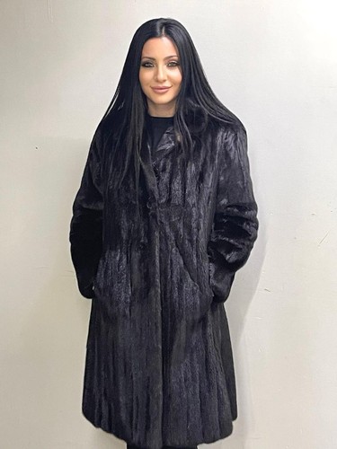 Black Ranch Mink fur Coat Furs We Have Fox Lynx Sable Chinchilla | eBay