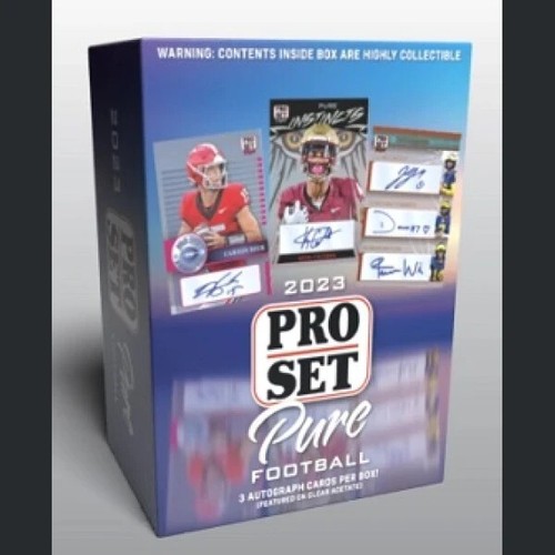 2023 Pro Set Pure Football Box Sealed!! | eBay